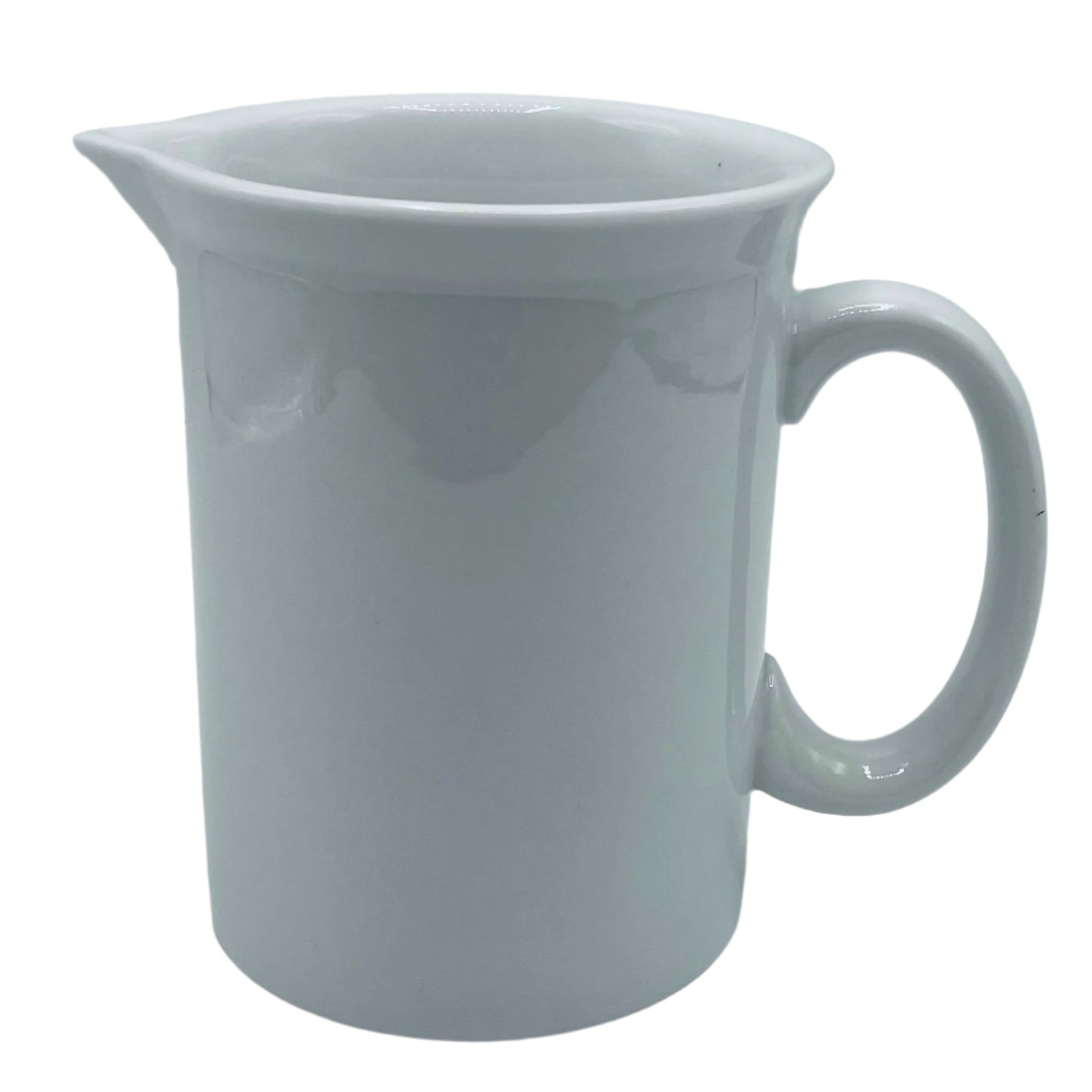 White Ceramic Pitcher – Gift Chalet