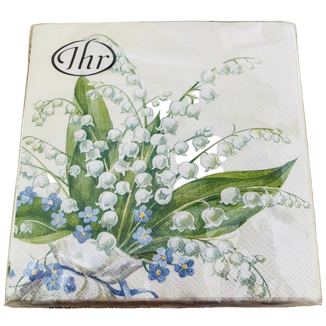 Lily of the Valley paper napkins – Gift Chalet