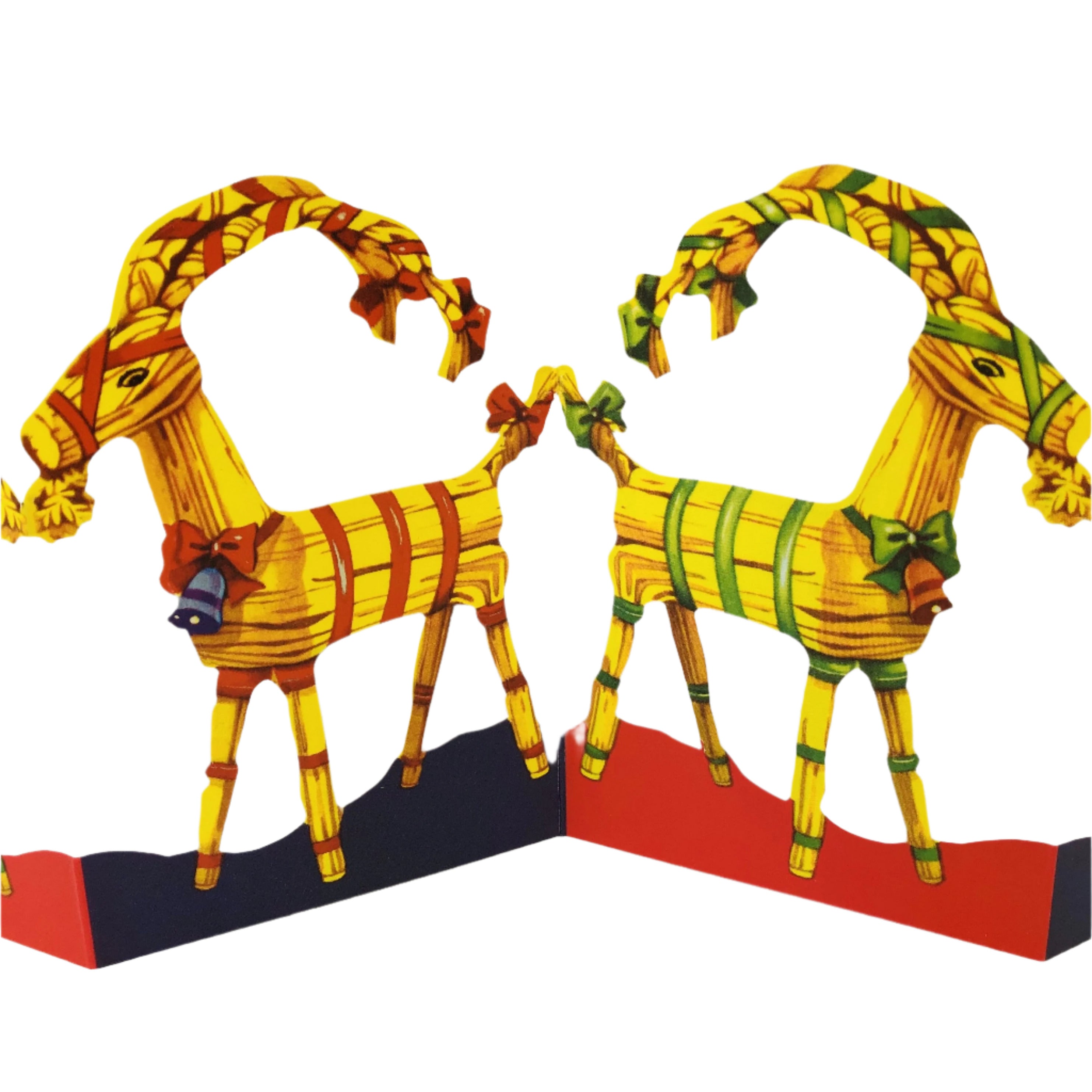 Cutout Jul Bock Goat – Gift Chalet